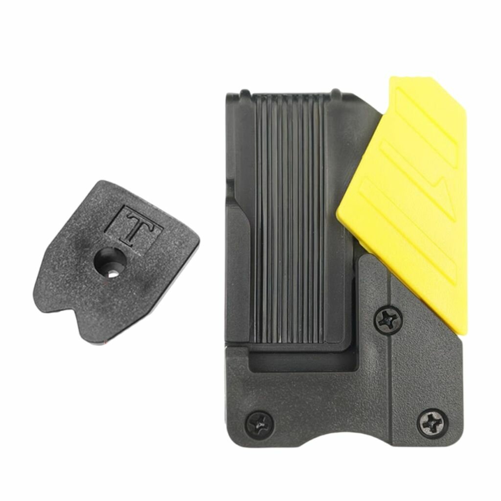 Инструмент для крепления рулетки с пряжкой быстрого подвешивания поясной пряжки-желтый и черный