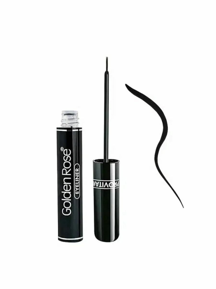 Golden Rose Подводка для глаз черная Eyeliner Volume Protein