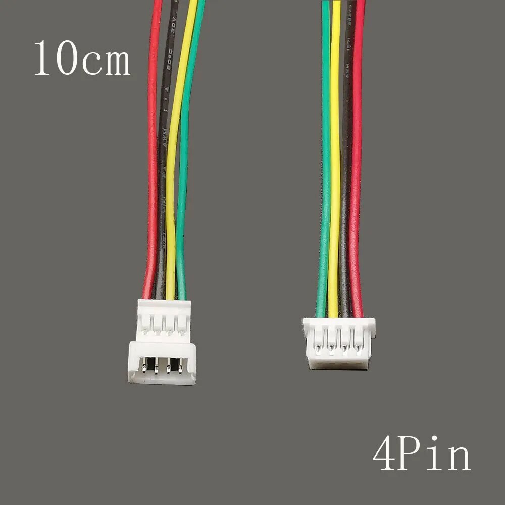 Комплект разъемов JST 1.25 2 3 4 5 6 Pin 4Pin 5Set