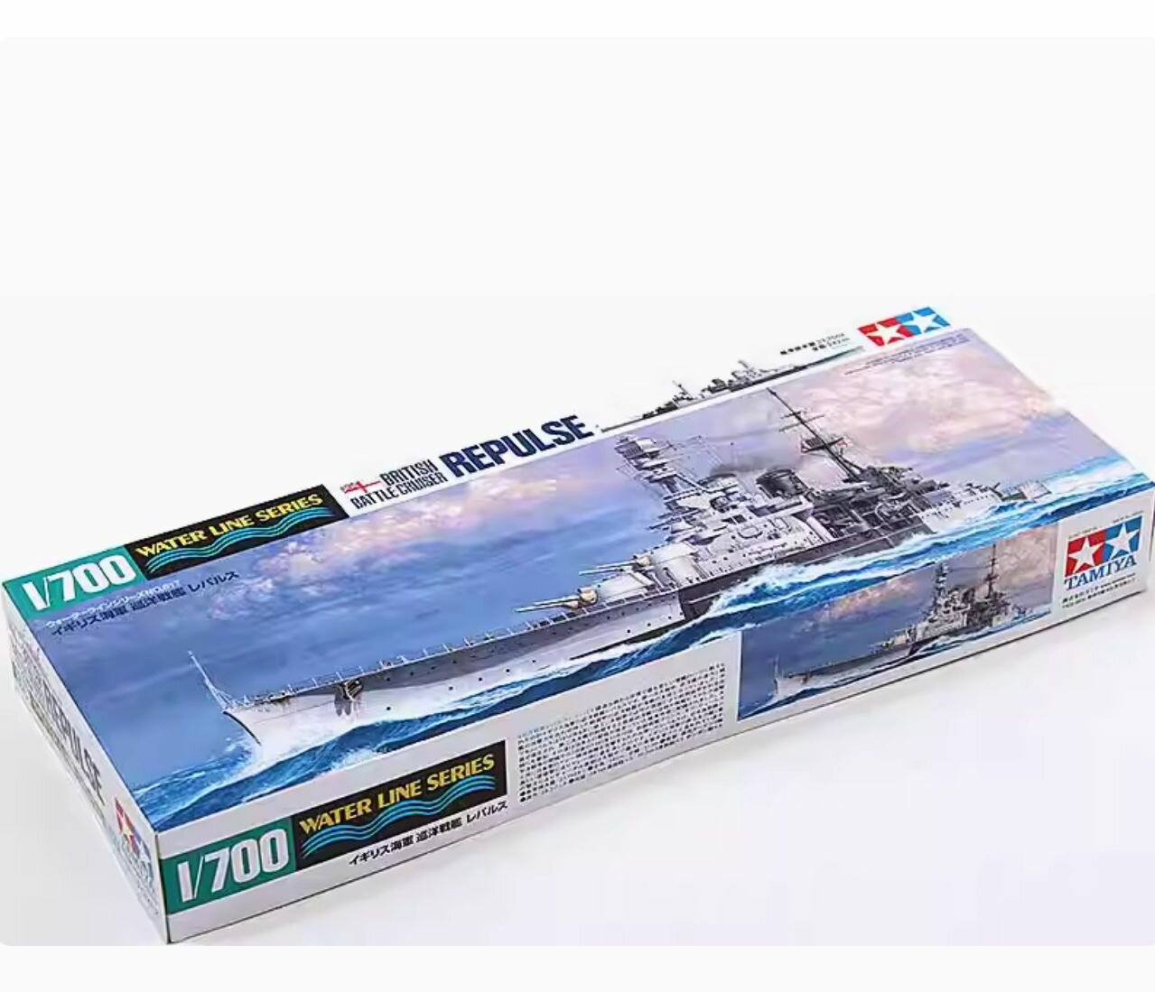 Tamiya 31617 1/700 Линейные крейсера Великобритании Repulse сборная модель корабля