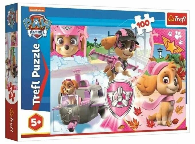 Пазл Trefl Скай в действии, 100 эл. 16368