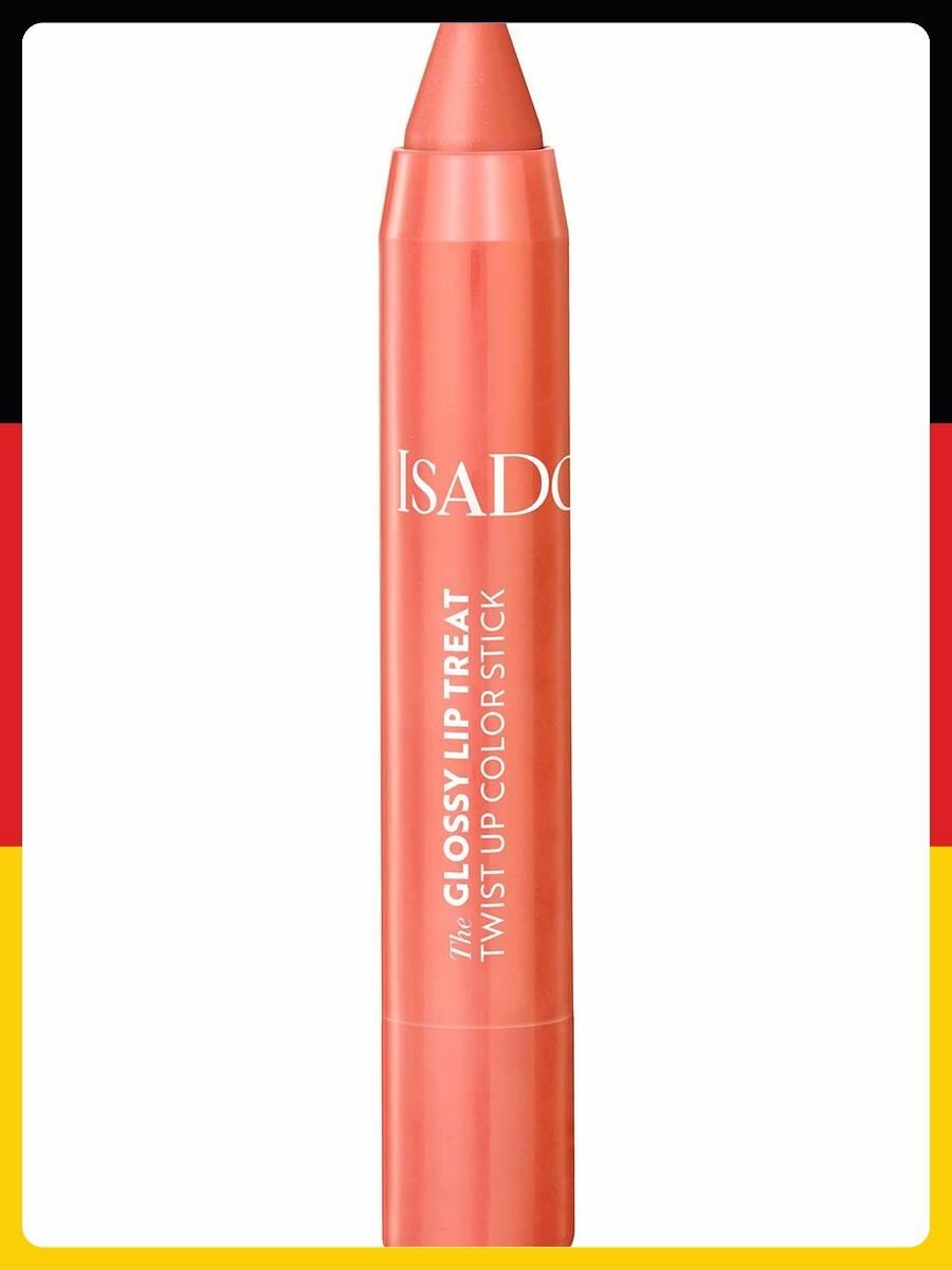 Блеск для губ IsaDora The Glossy Lip Treat Twist Up Color Stick 10 Coral Sunset
