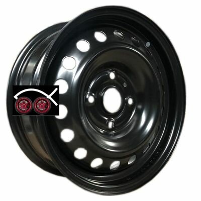 Колесный диск ТЗСК Nissan Almera 6x15 4x114.3 ET45 D66.1 черный
