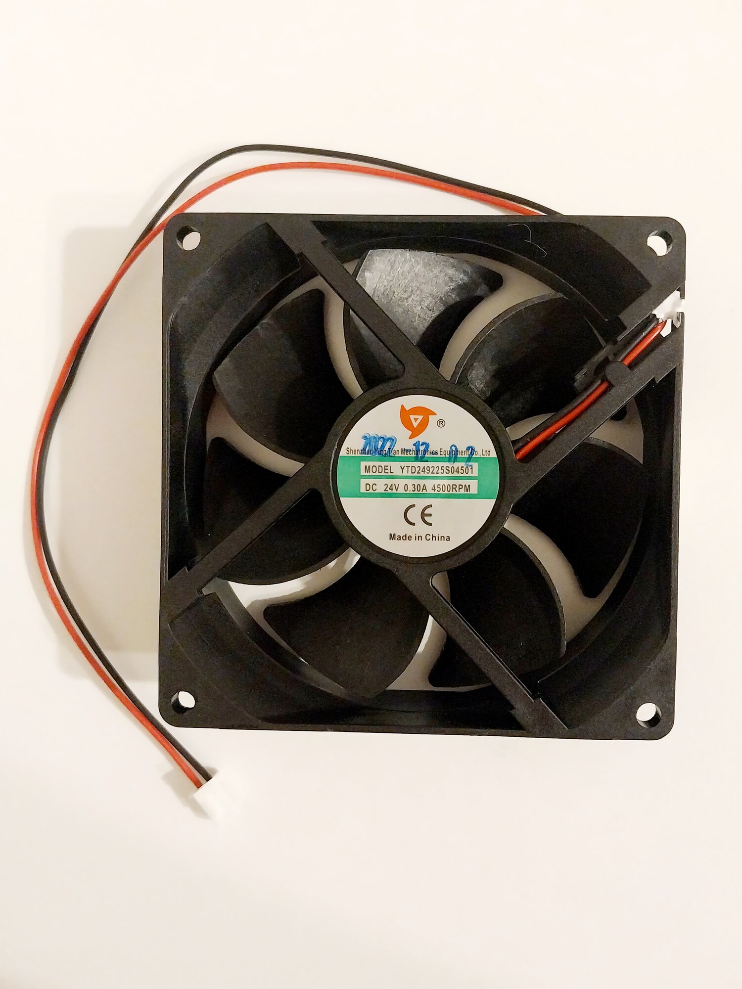 Вентилятор 24V 0.3A 92х92x25GPV, SHV, артикул 61/50/257 РЕСАНТА