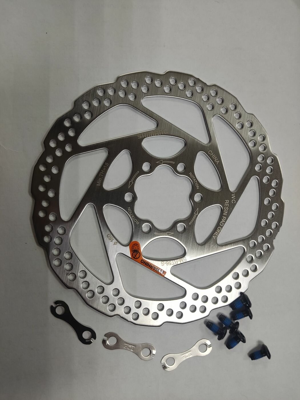 ASMRT56S Тормозной диск Shimano Deore RT56 160 мм