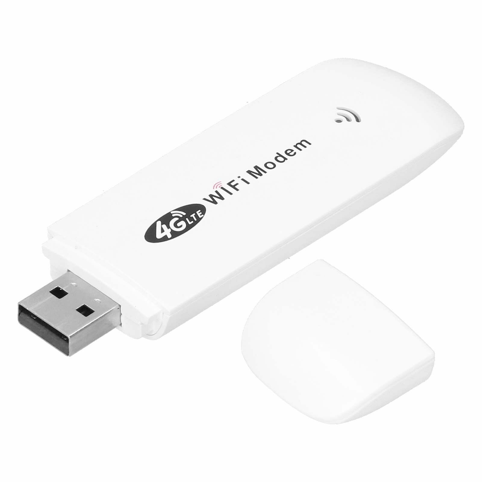 Wi-Fi модем-адаптер 4G LTE, USB, для ноутбука и смартфона, поддержка SIM-карты, LED-индикатор