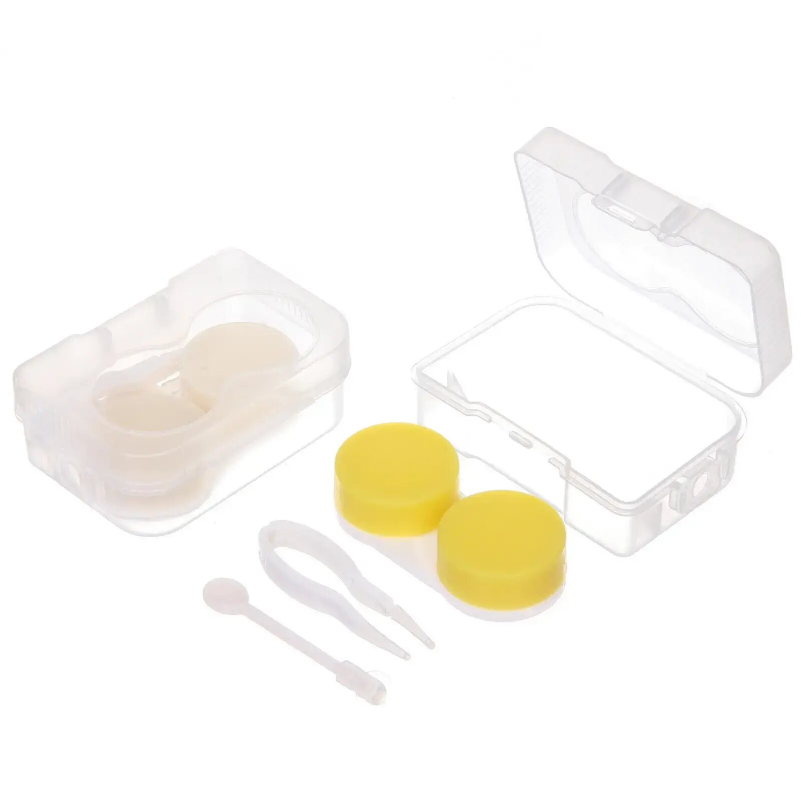 Набор для хранения контактных линз «марципан», разноцветный принт, 6.5х4х2см, удобство и компактность