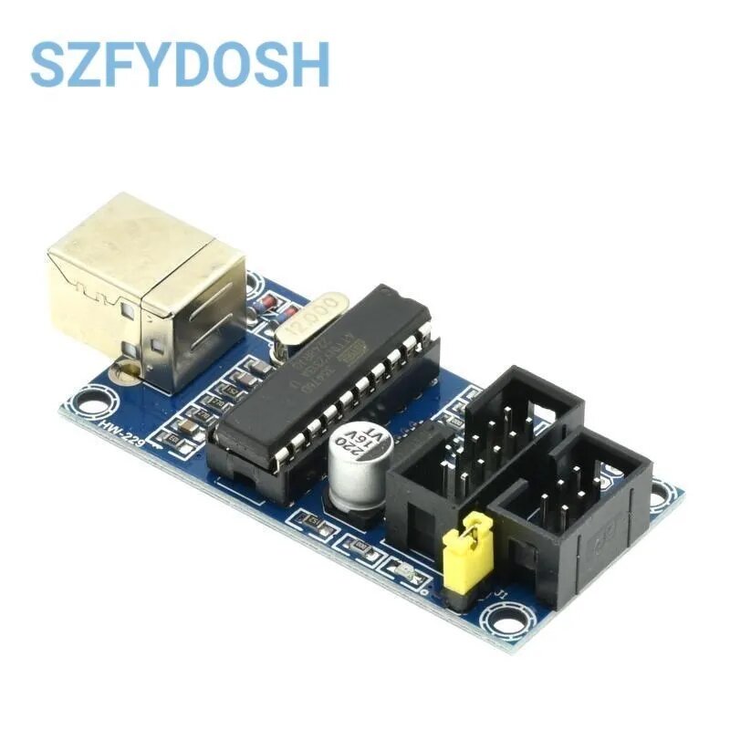 USBTiny USBtinyISP AVR ISP программатор загрузчик для Arduino R3 Meag2560 с 10-контактным кабелем для программирования