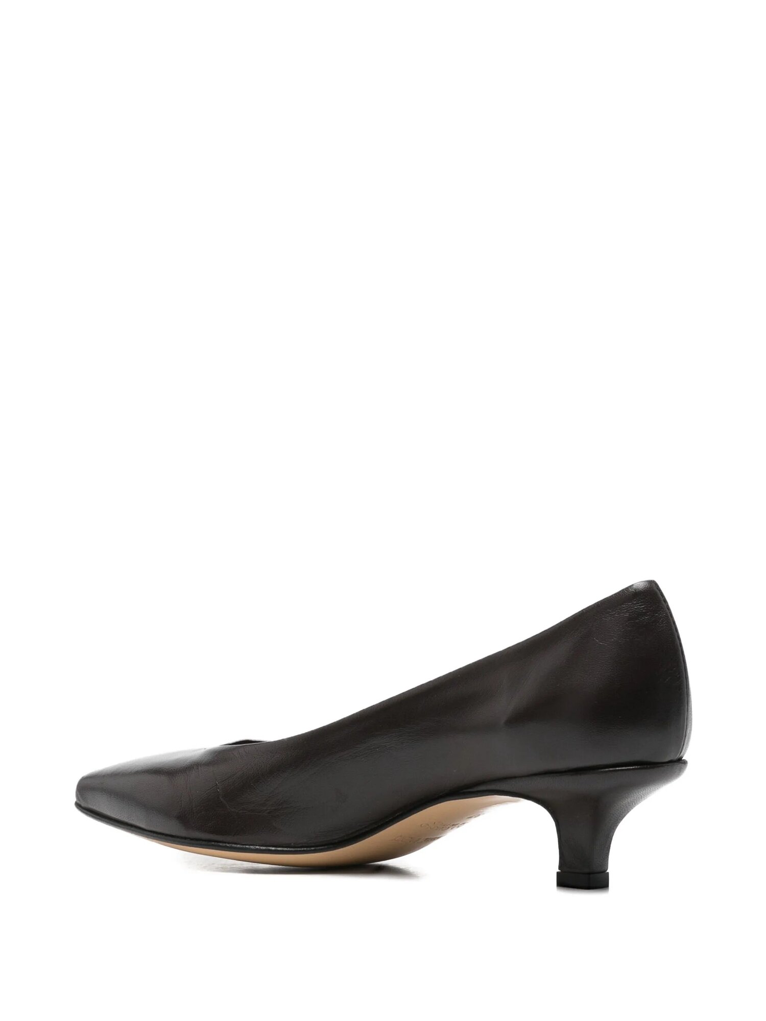 Туфли POMME D´OR Pointed-toe leather pumps, размер 41 — фото 1