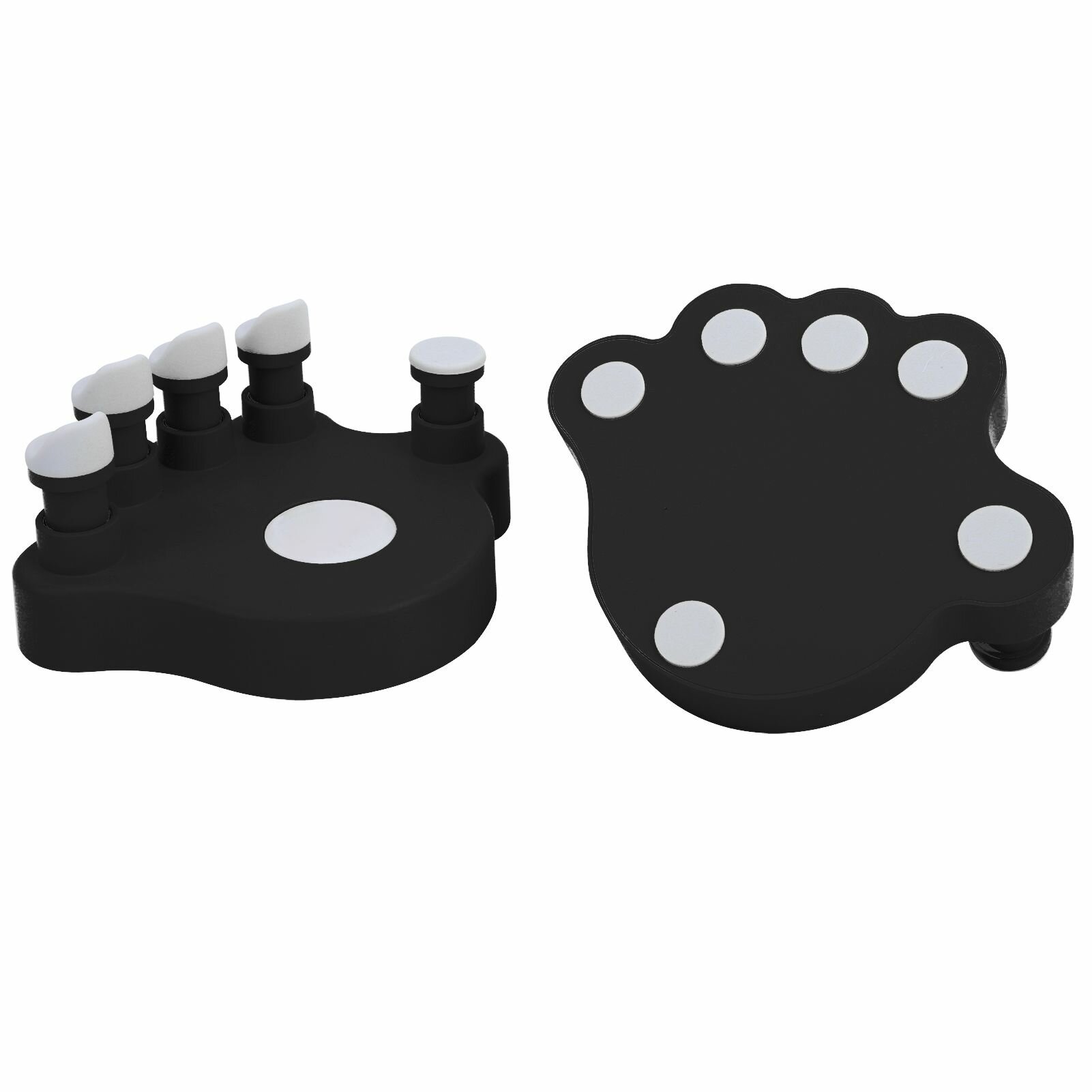 Устройство для тренировки пальцев фортепиано соло, корректор для рук, силовой тренажер, анти-складная удобная кнопка, черный