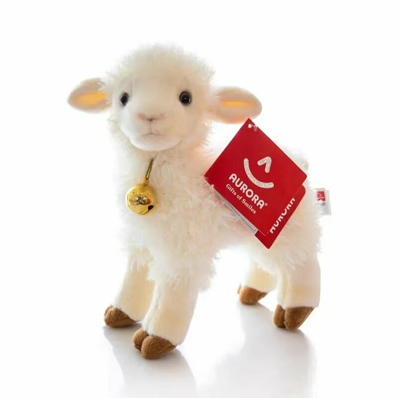 Очаровательная плюшевая игрушка "Звонок овечки Авроры" - прекрасный выбор для игр и дремливого времени детей, 25 см.