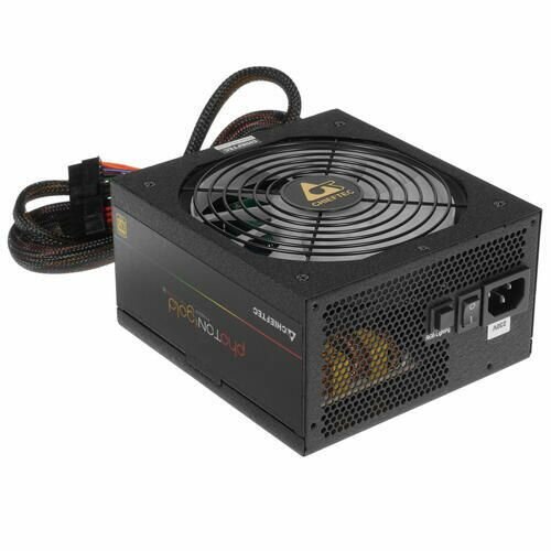 Блок питания Chieftec Photon Gold 750W (GDP-750C-RGB) черный - 750 Вт, ATX 20+4 пин, 4 pin + 4 pin CPU, 8 SATA, 4 x 6+2 pin PCI-E