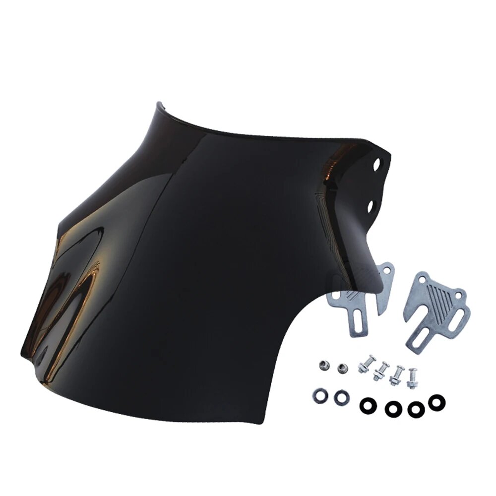 CVK Универсальный мотоциклетный лобовое стекло мотоцикла ветрового стекла для Suzuki SV650 SV1000 GSX1400 GSF GSF650 GSF1200 GSF1250 Bandit SV650 1000, Черный