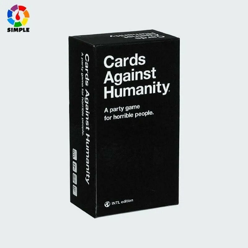Cards Against Humanity Basic Pack 550 Card Full Base Set Party Game Fun Games настольная игра