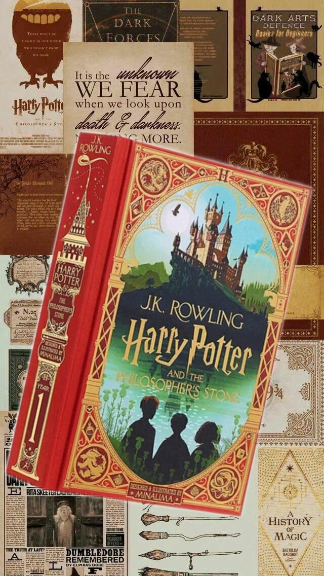 Английская полноцветная интерактивная книга Джоан Роулинг Миналима о Гарри Поттере в твердом переплете