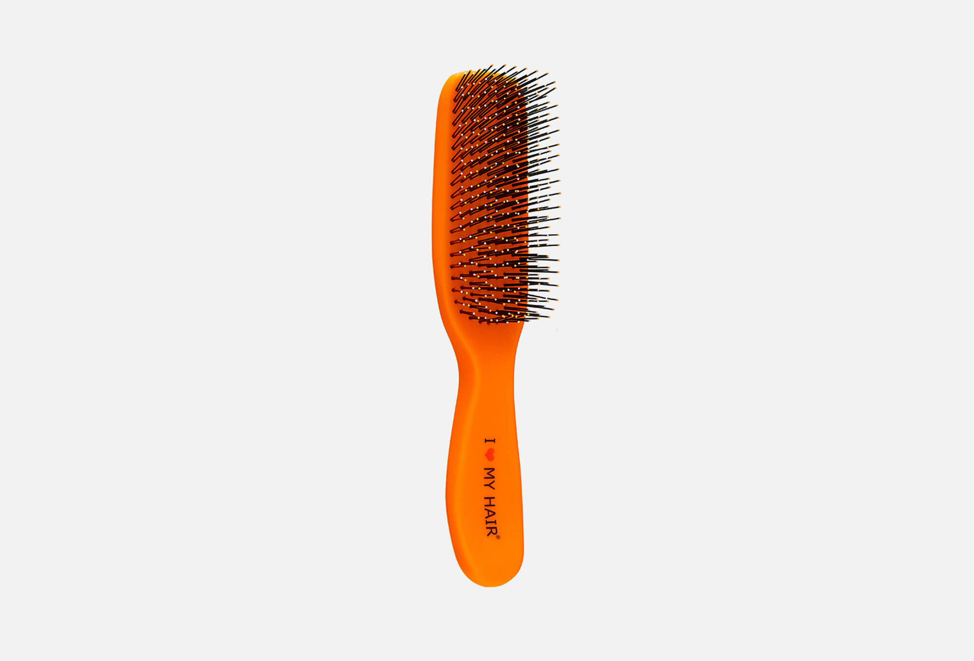 Щетка для волос I LOVE MY HAIR ILMH Spider Soft 1501 оранжевая матовая M