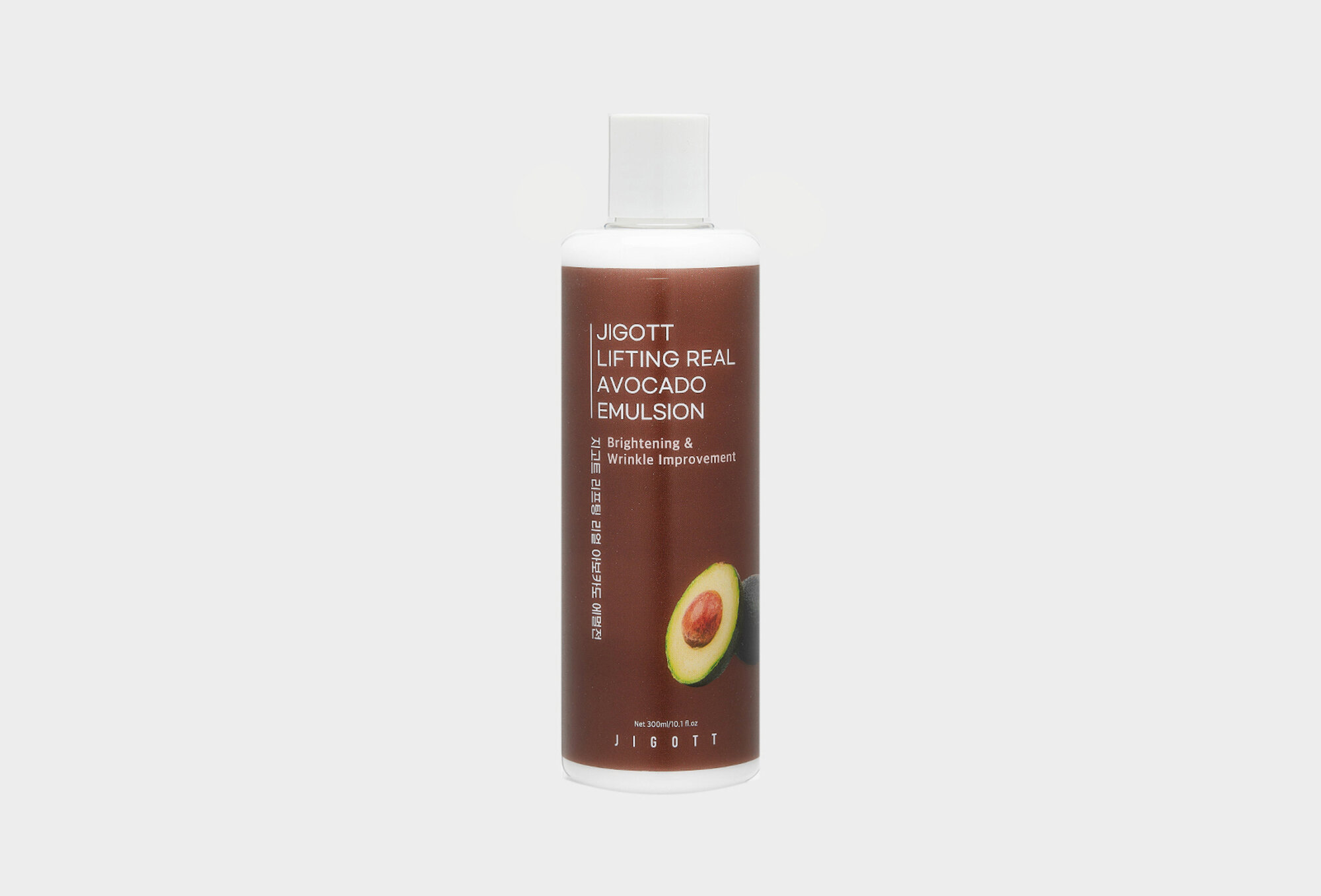 Питательная эмульсия для лица JIGOTT LIFTING REAL AVOCADO EMULSION 300 мл