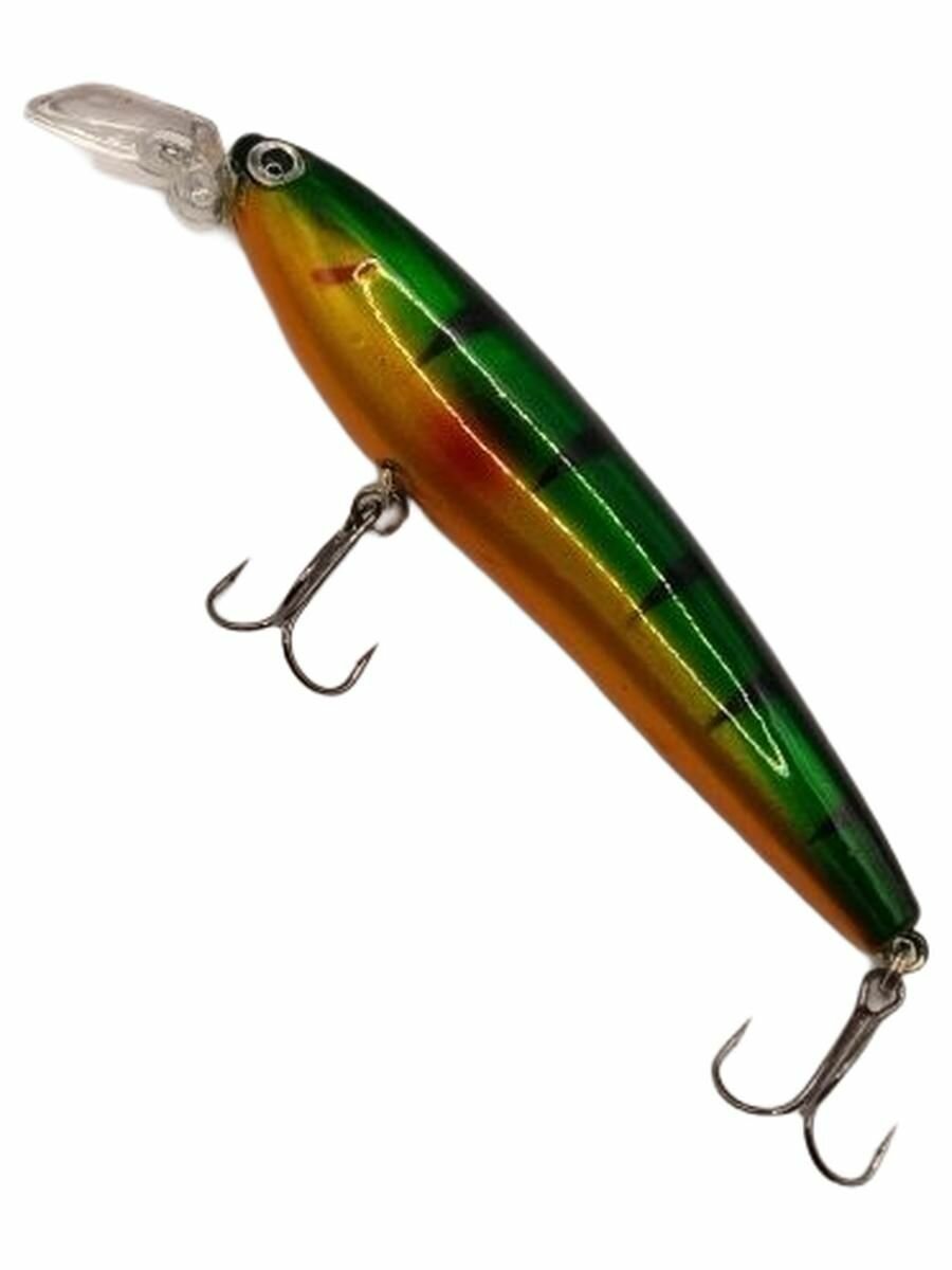 Воблер Yo-Zuri 3DS Minnow 100 SP 17г. Приманка на щуку, судака, жереха. Дальний заброс.