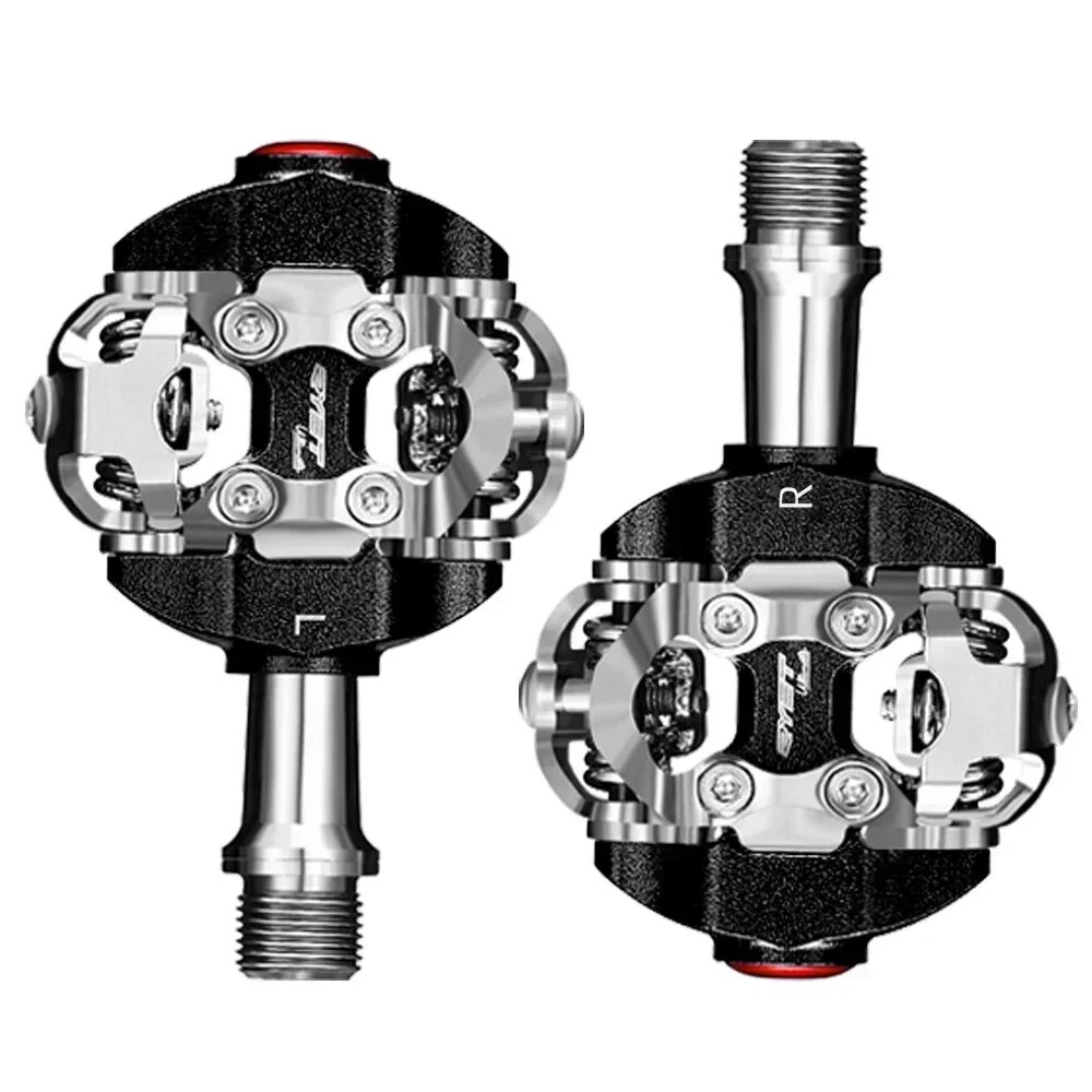 RYET оранжевые MTB педали Black