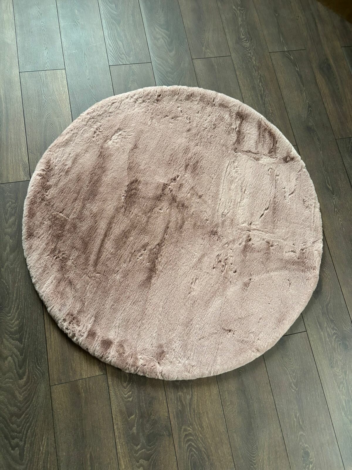 Ковер на пол CARPETPAL "Мальдивский песок" круглый 1,2*1,2м