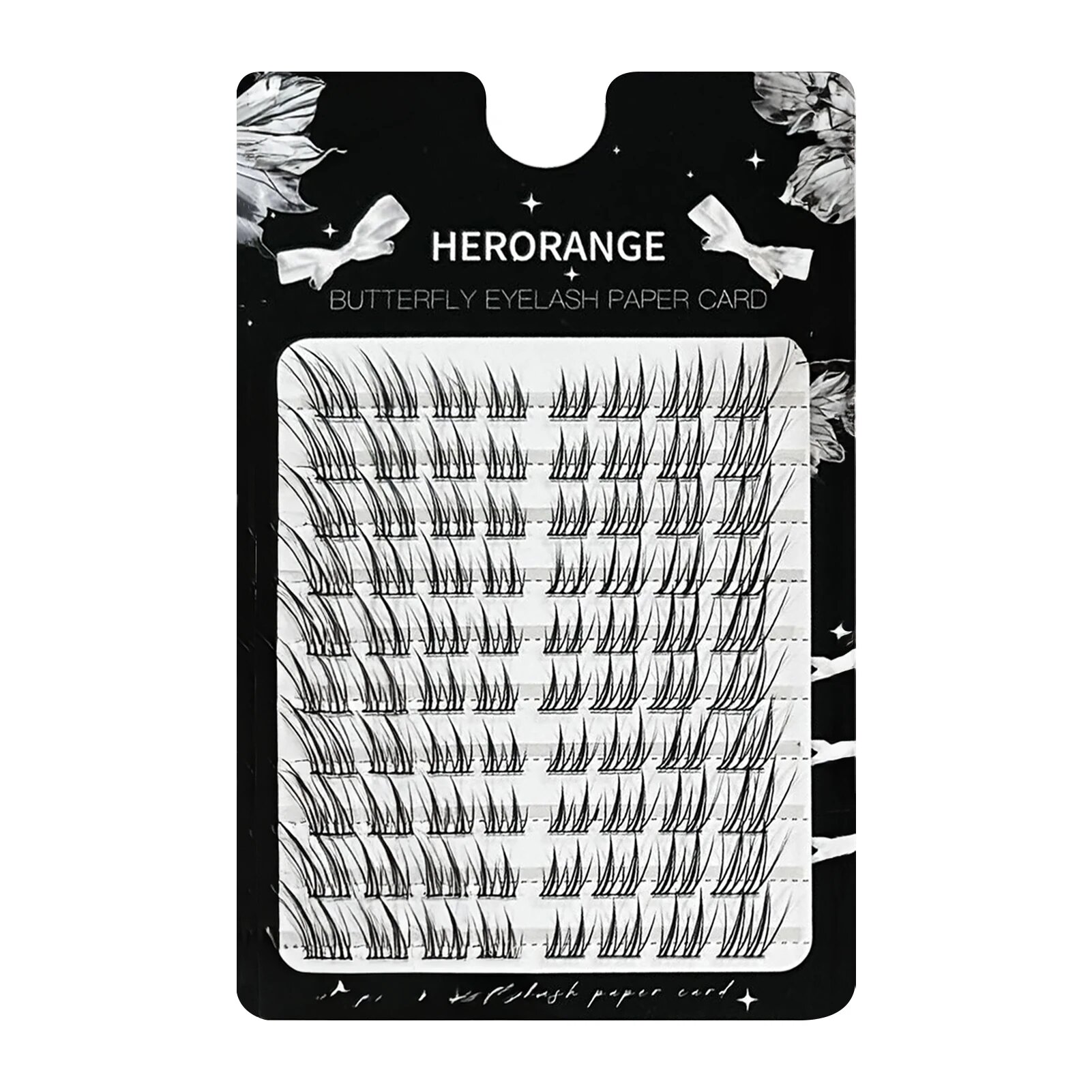 Накладные ресницы Cotremyp, лисий взгляд, синтетические, 7-12 мм Ten Rows need glue