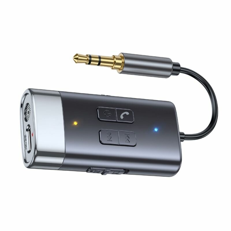 Беспроводной адаптер Bluetooth 5.4 для приема и передачи данных "два в одном" диаметром 3,5 мм