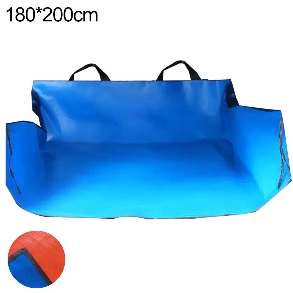 Полиэстеровый коврик для багажника автомобиля, водонепроницаемый коврик для всех автомобилей, L