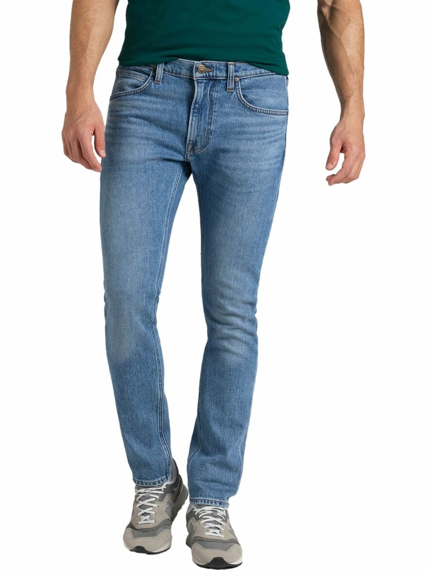 Джинсы зауженные Men Luke Jeans 