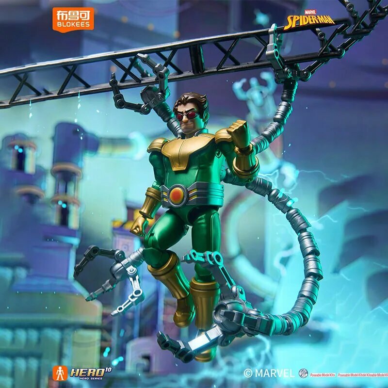 Blokees Marvel Galaxy версия 5 6 фигурки Doctor Octopus
