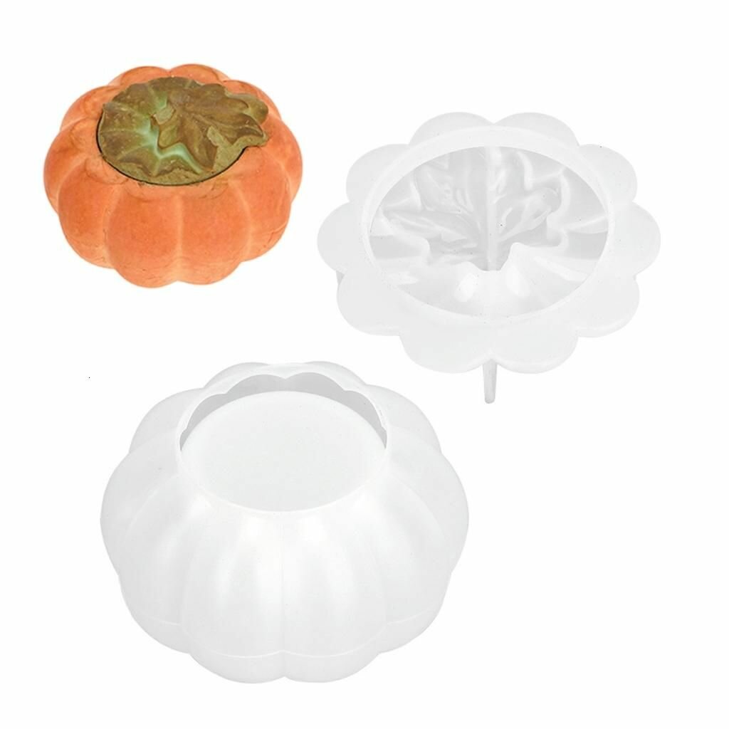 Силиконовая форма для изготовления уникальной формы для хранения тыквы, - Коробка с крышкой