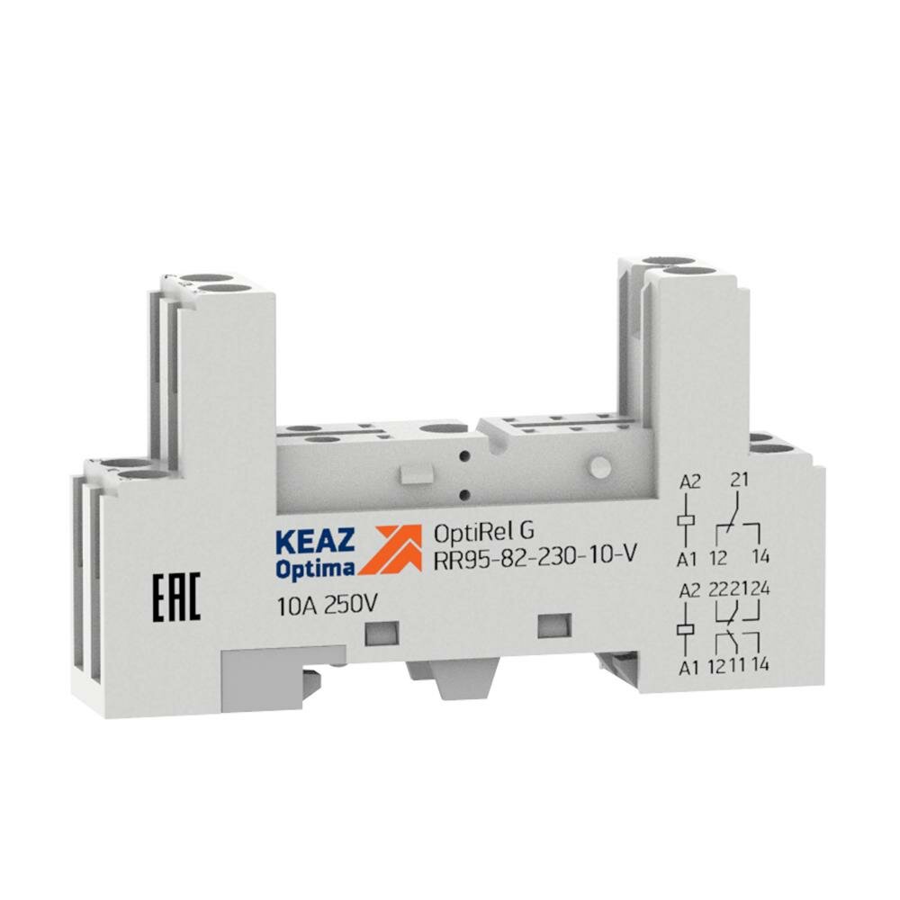 Розетка КЭАЗ для реле OptiRel G RR95-82-230-10-V