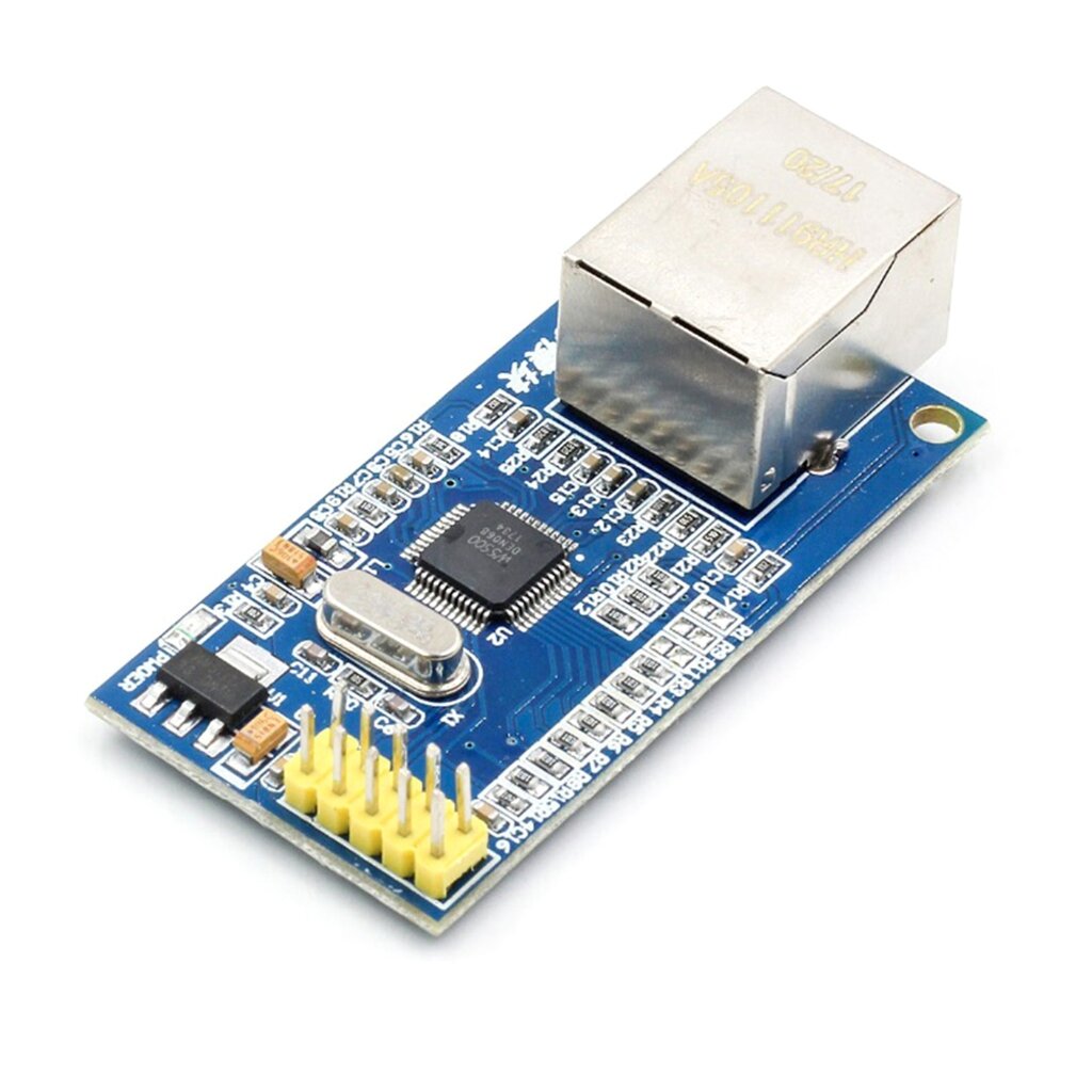 Аппаратное обеспечение платы микроконтроллера Ethernet W5500