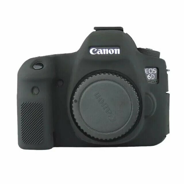 Защитный силиконовый чехол для фотоаппарата Canon EOS 6D ультра-тонкая полимерная из мягкого качественного силикона