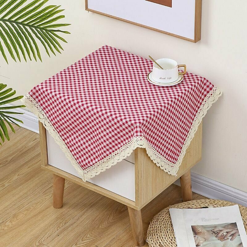 Маленькое квадратное полотенце, чехол для компьютерного принтера, чехол для прикроватной тумбочки, чехол для холодильника и стиральной машины, чехол для мелкой бытовой техники.