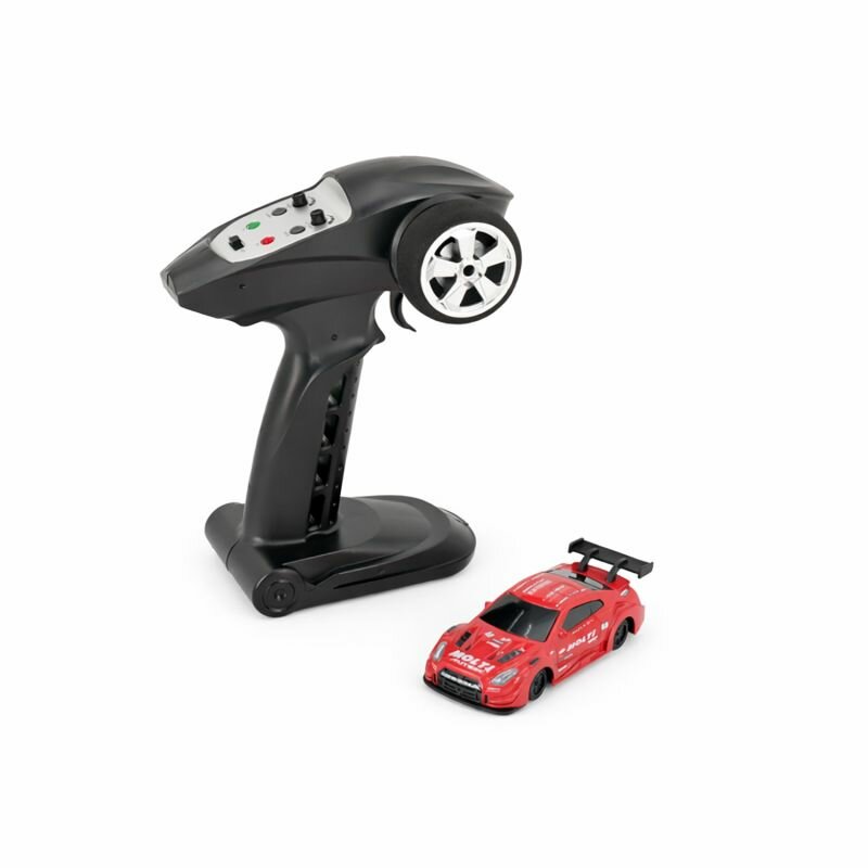 Модели машин с электродвигателем HB 666 Радиоуправляемая дрифт машина с гироскопом Nissan GTR 1:43 - RC43-G2-RED