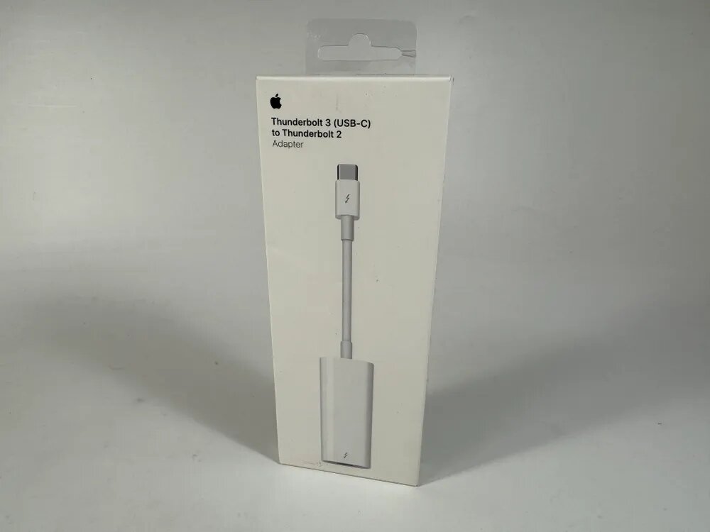 Переходник адаптер Apple A1790 Thunderbolt 3 - Thunderbolt 2. Товар уцененный