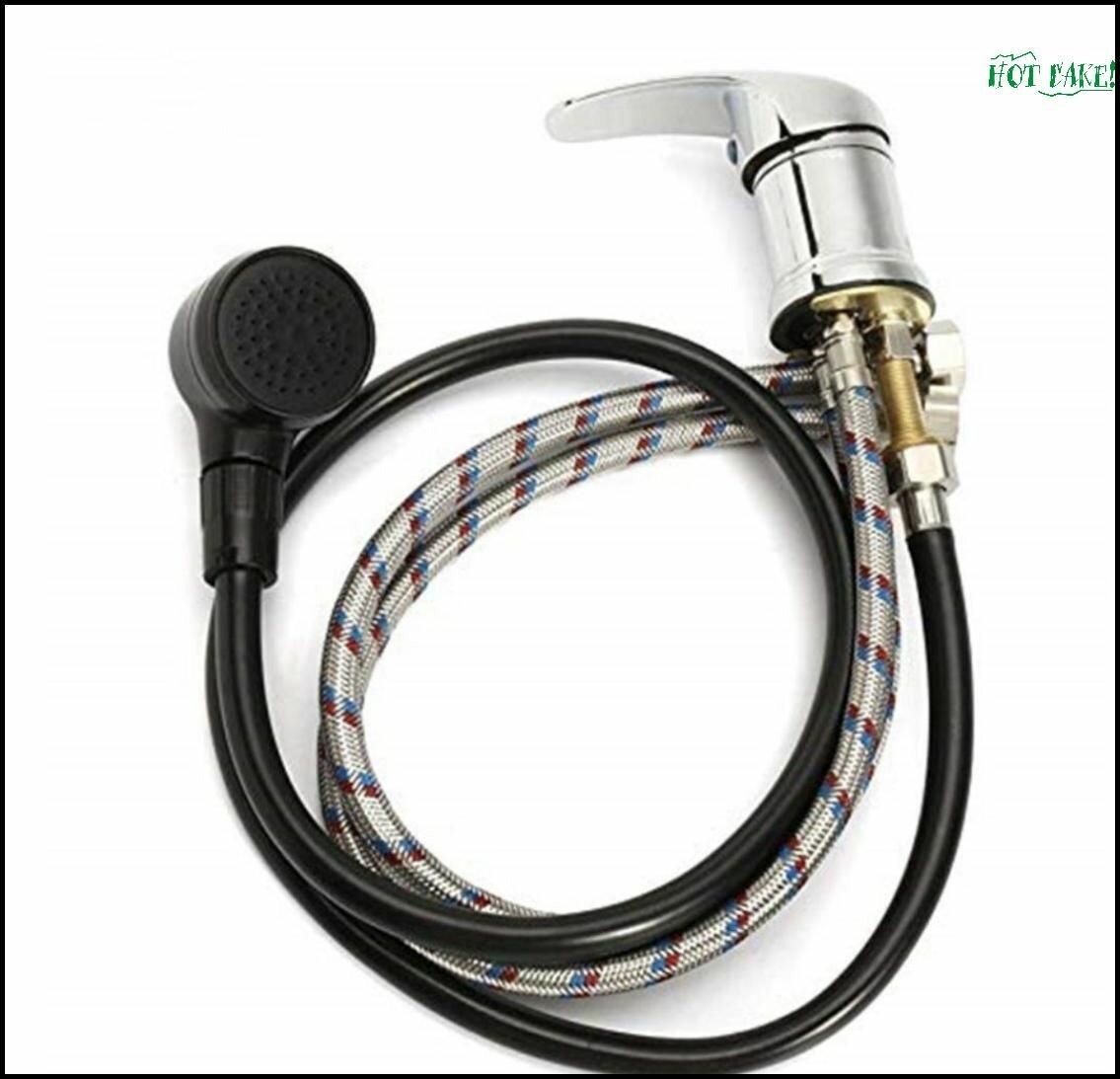 Смеситель и лейка душа со шлангом для парикмахерской мойки