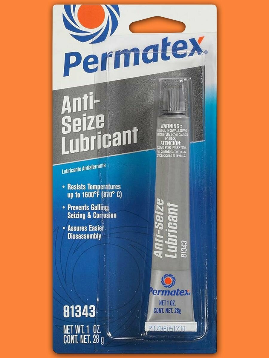 Смазка против заклинивания Термостойкая Универсальная 28 г. Permatex 81343