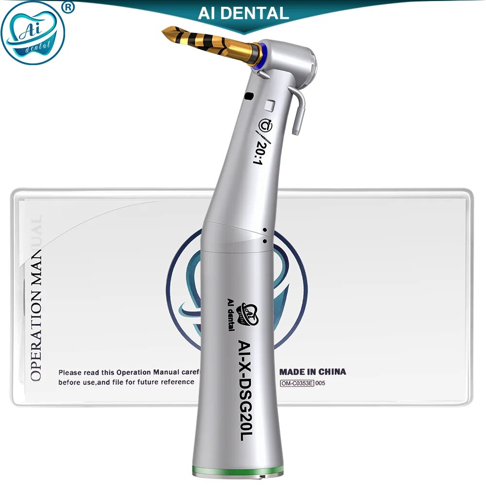 AI DENTAL стоматологический мотор-наконечник 20:1 с ирригацией