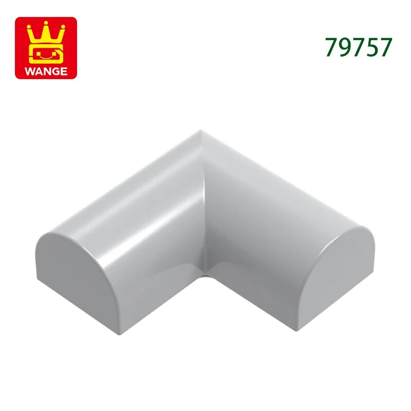 Конструктор Wange пластиковые блоки 151 шт. Белый, 70. Light Bluish Gray