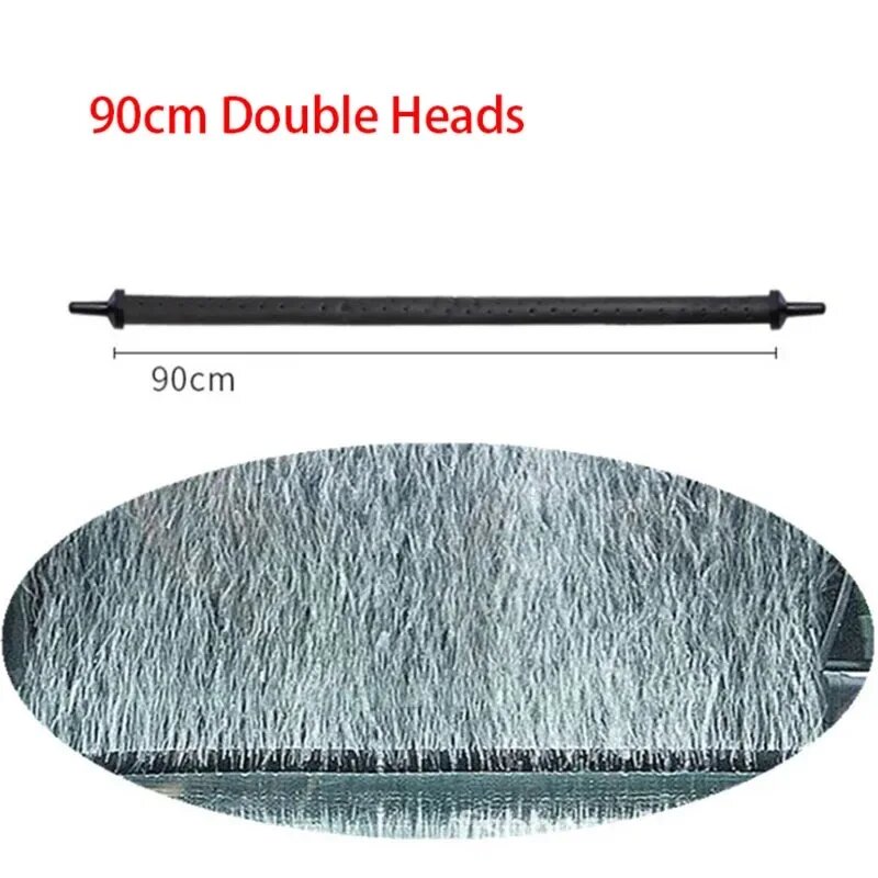Аквариумная трубка аэрации 90см, Double Heads