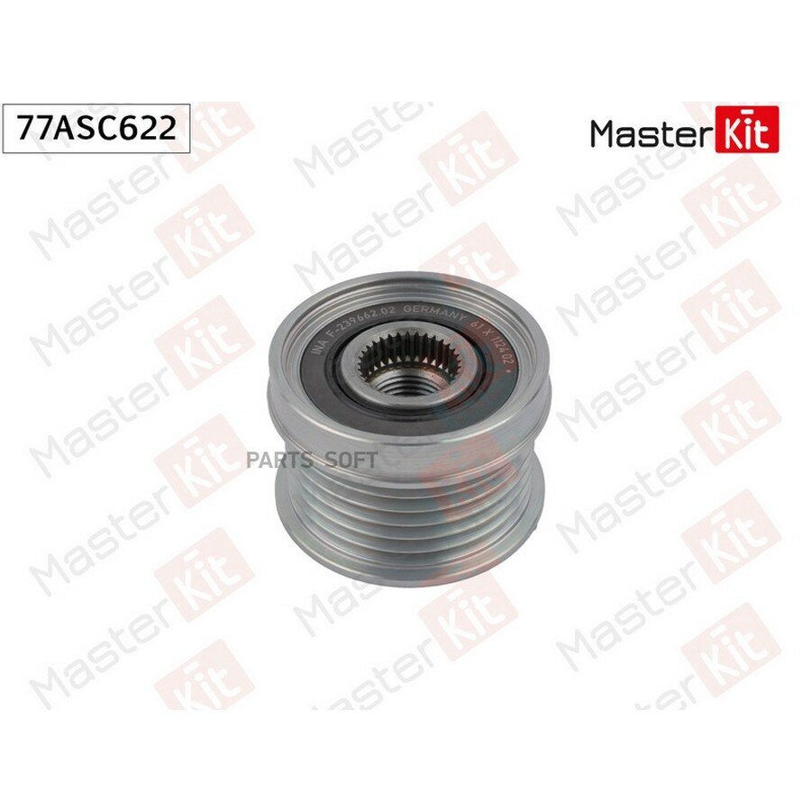 MASTERKIT 77ASC622 77ASC622 Шкив генератора\ SSANGYONG