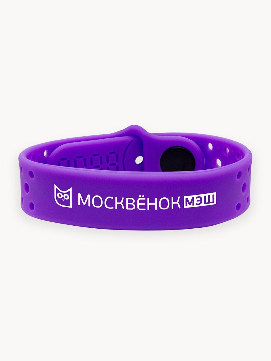Браслет Москвёнок ACTIVE фиолетовый