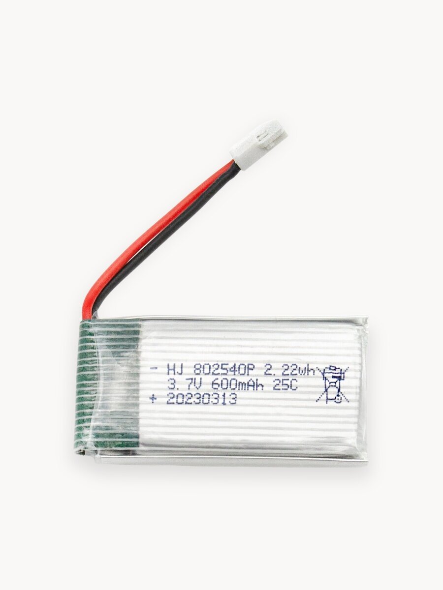 Аккумулятор для квадрокоптеров SYMA 3,7 В, 600 мАч, разъем XH2.54