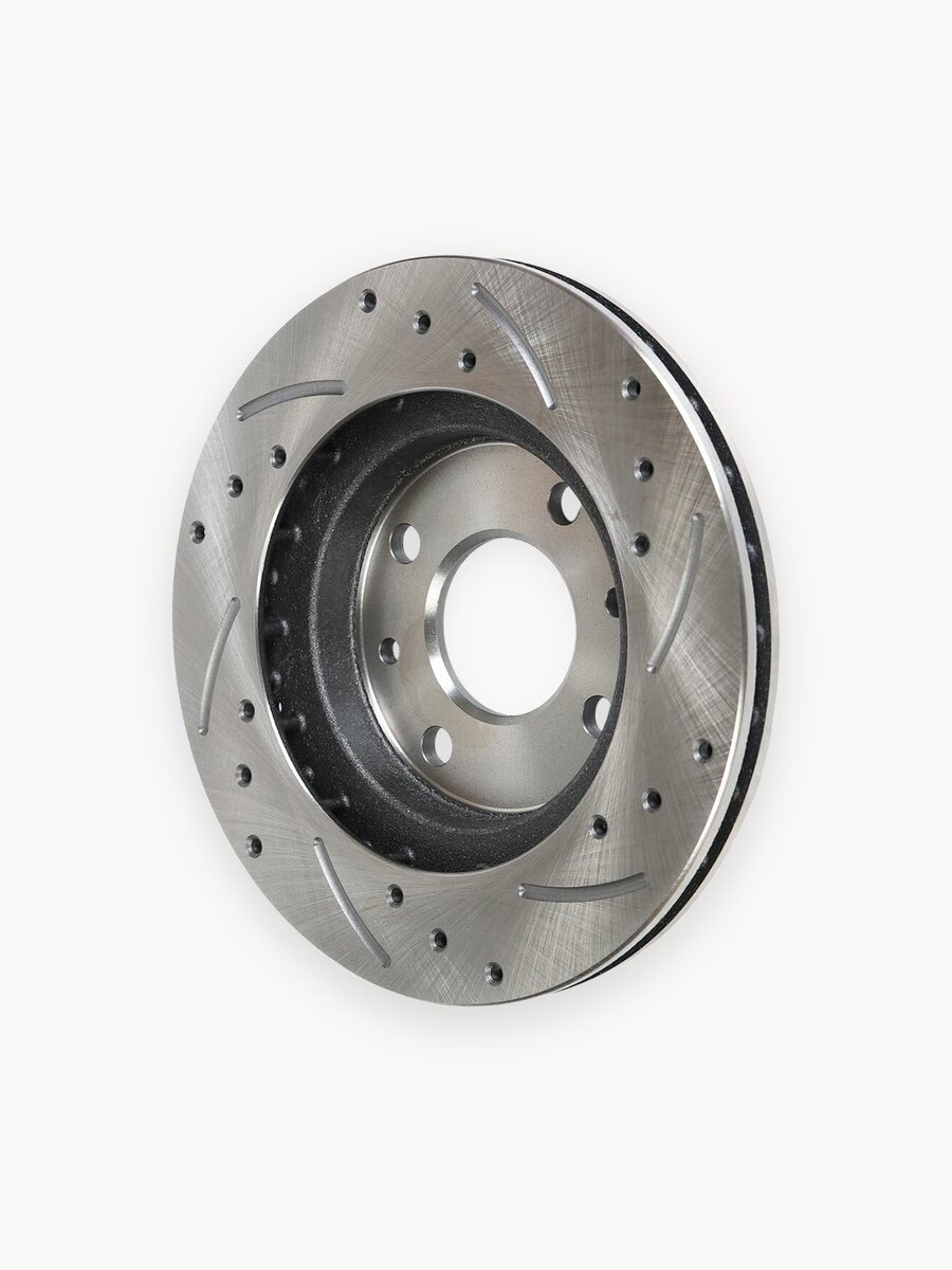 Диск тормозной VOLRAM передний для LADA Kalina, Kalina II, Granta, Priora ; ВАЗ 2110-2112 ; DATSUN on-DO, mi-DO ; R-13