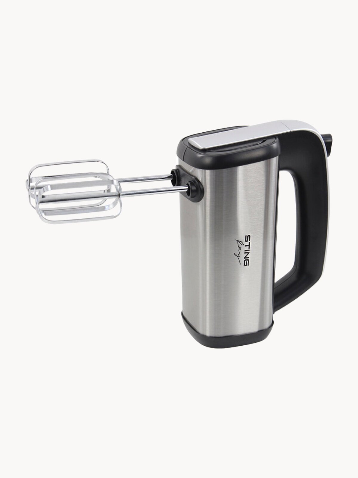 Миксер STINGRAY ST-MX2011A, ручной, 1200Вт, пластиковый корпус, чёрный