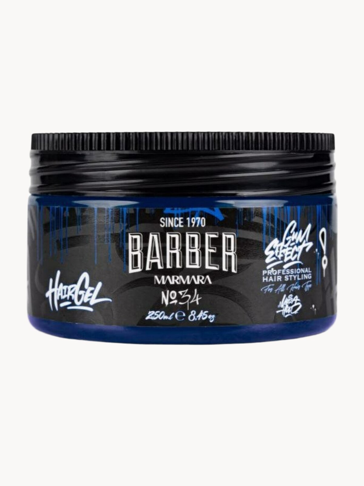 Гель для укладки волос мужской Marmara Barber № 34, средняя фиксация, 250 мл