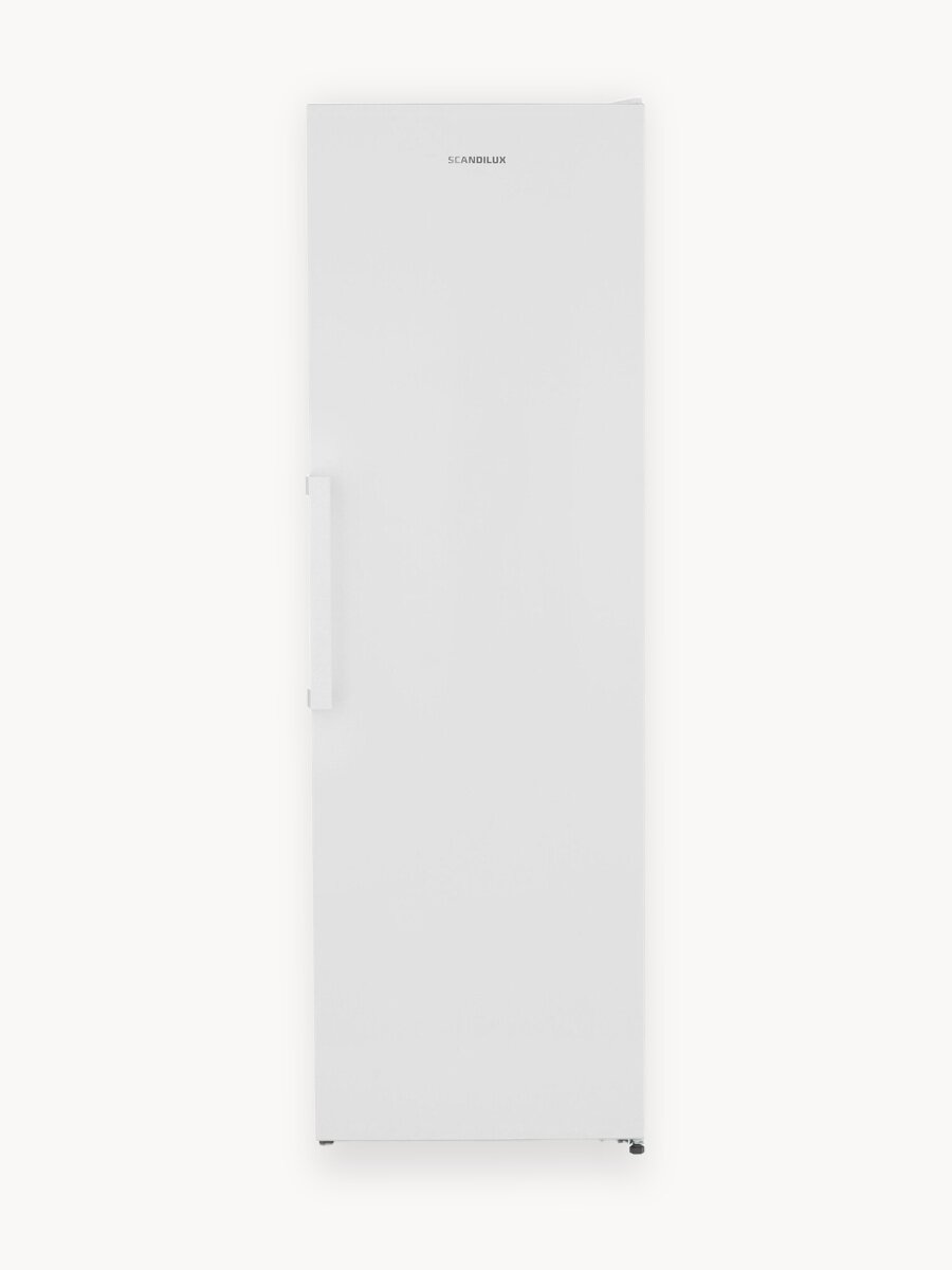 Однокамерный холодильник SCANDILUX R711Y02W, белый, A+, No Frost, 404 л 186 см, Перенавешиваемые двери