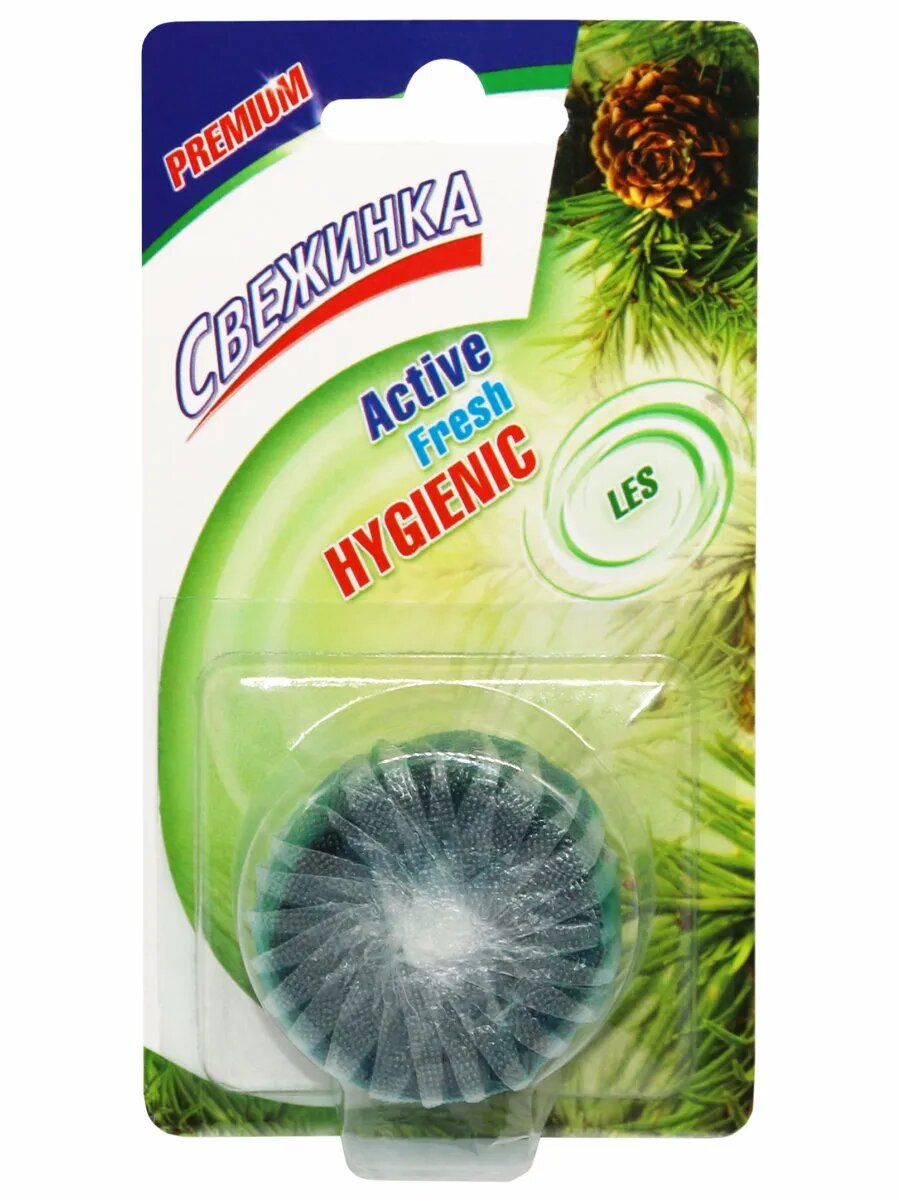 Таблетка для унитаза в бачок Свежинка Premium аромат Хвоя 40г