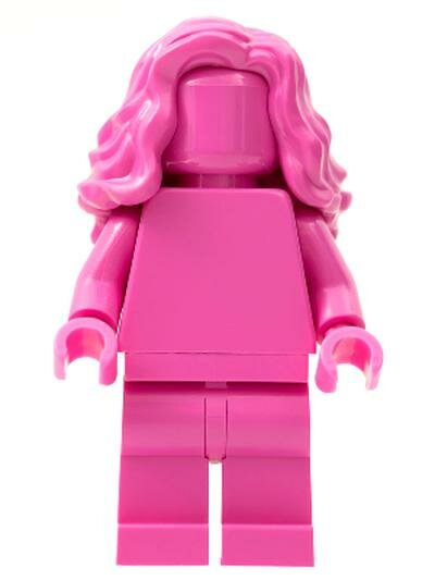 Минифигурка Lego tls110 Everyone is Awesome Dark Pink (Monochrome)